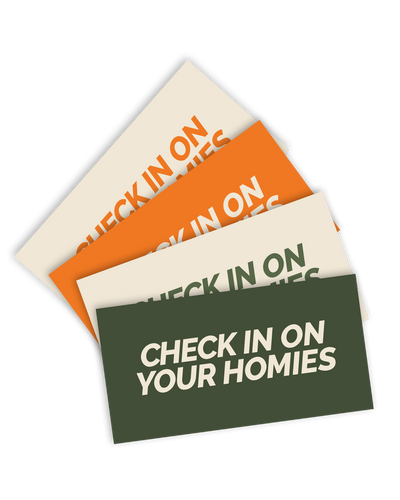 Check In On Your Homies Sticker Pack – Wirth Hats